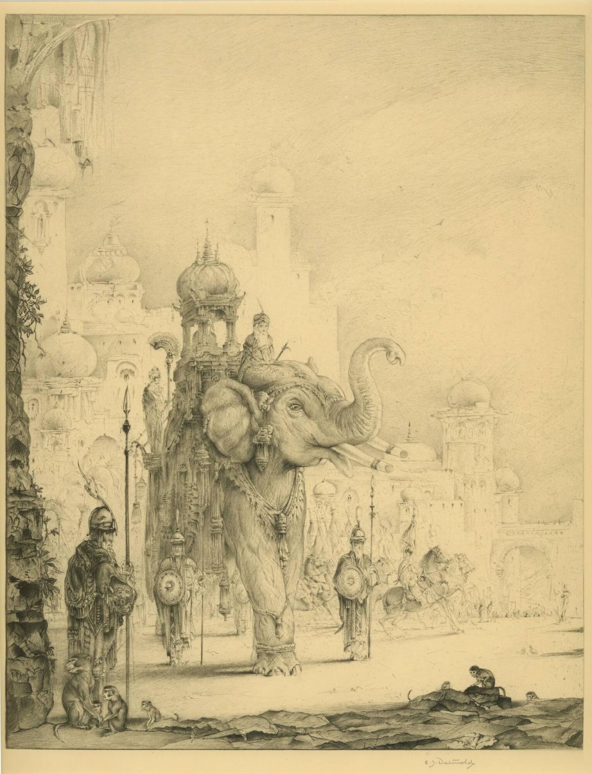 Edward Julius Detmold – Artists – Allen Memorial Art Museum